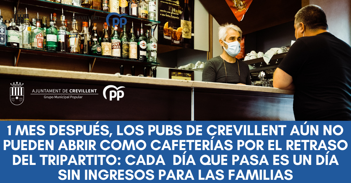 El Tripartito sigue sin facilitar la apertura de los pubs bajo el ...